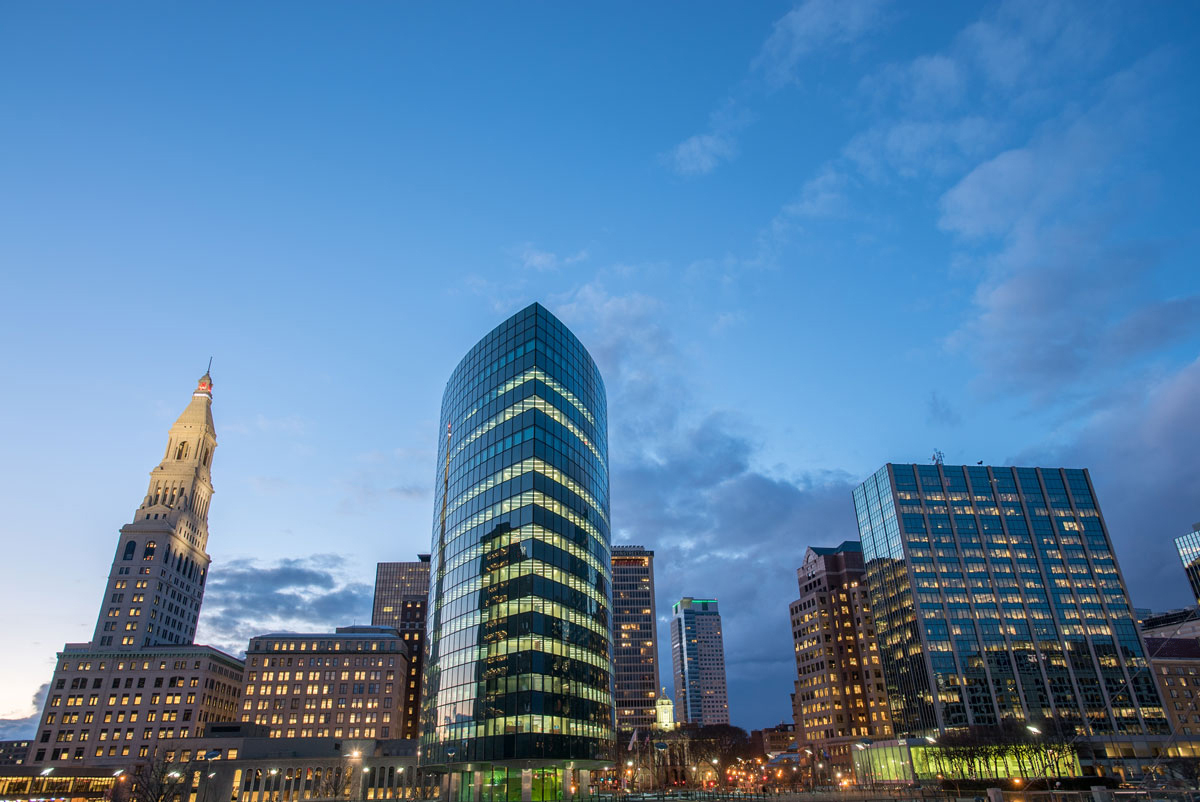 The Iconic Boat Building in Hartford and Headquarters of Saybrus